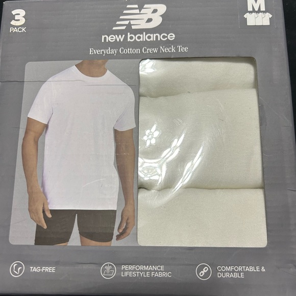New Balance | Shirts | New Balance Mens 3 Pack Crew Neck Tee | Poshmark